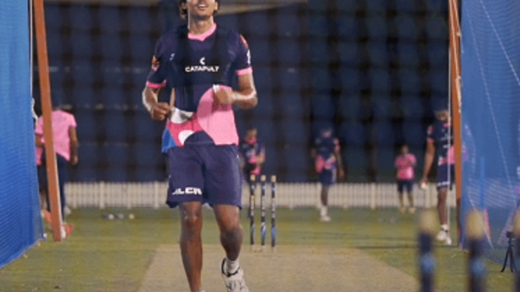 Akash Singh: Bowling In The Nets
