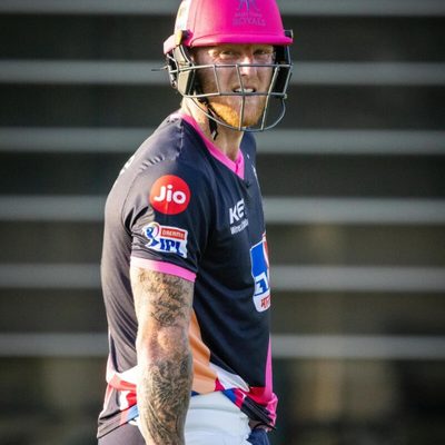 Ben Stokes in training
