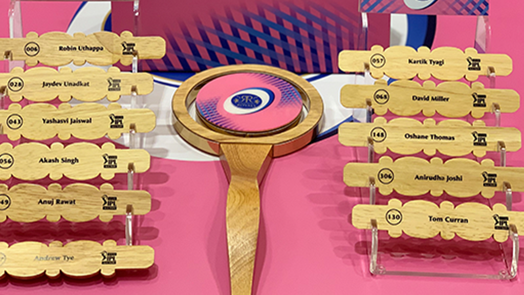 Action from the IPL Auction