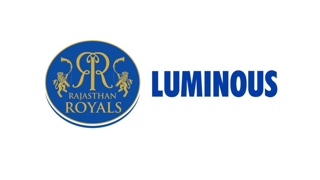 Rajasthan Royals announce Luminous Power Technologies as Title Sponsor ...