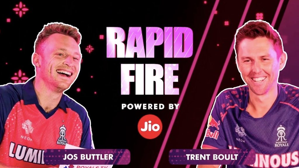 Royals' Rapid Fire With Jos Buttler & Trent Boult | Rajasthan Royals | IPL 2024