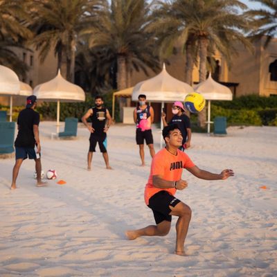 Sports Day at the Beach'