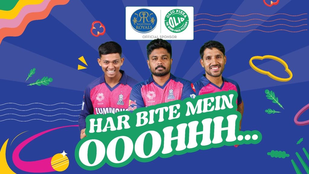 Olio announced as the official partner of Rajasthan Royals for IPL 2025