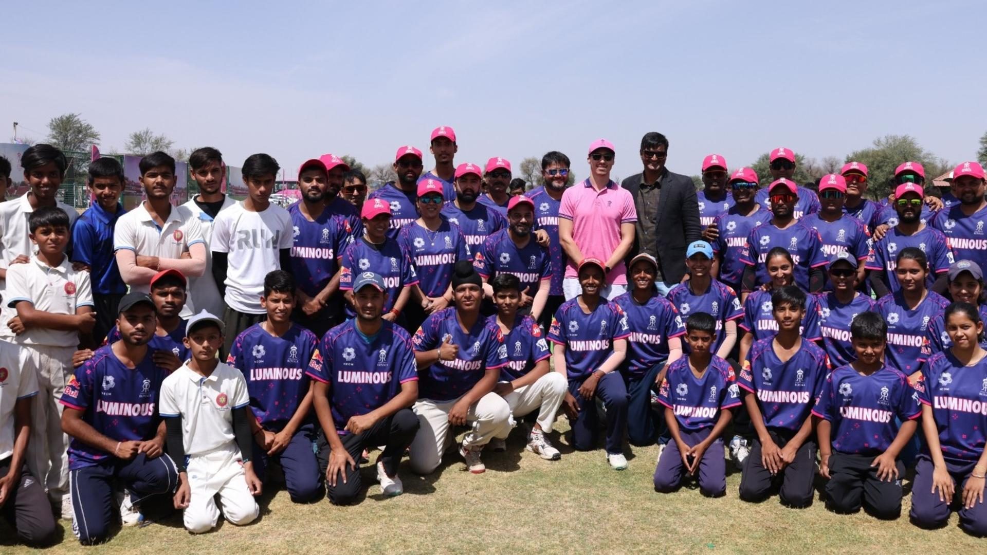 Rajasthan Royals launch new cricket academy in Jaipur