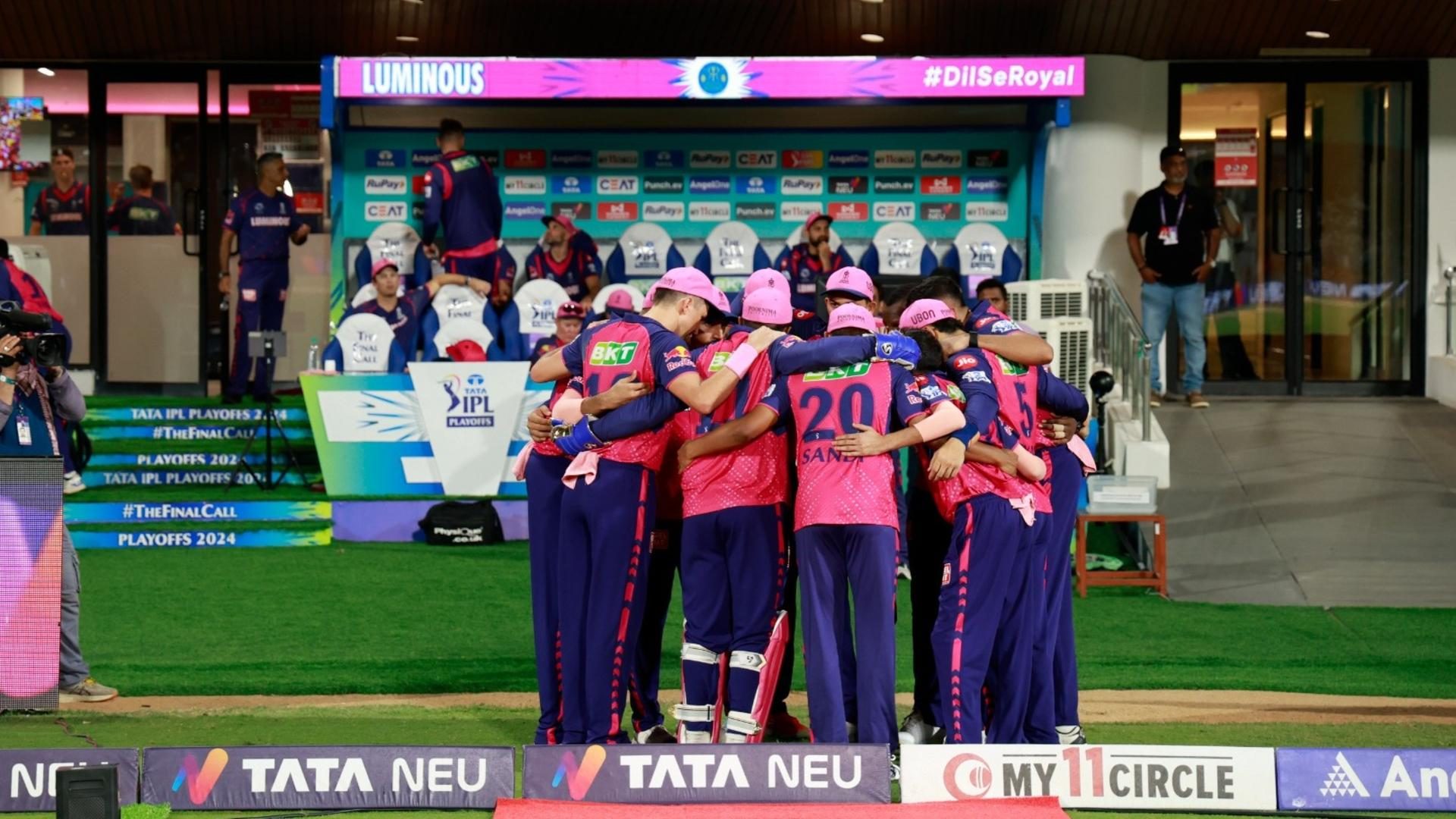 How many times RR won IPL