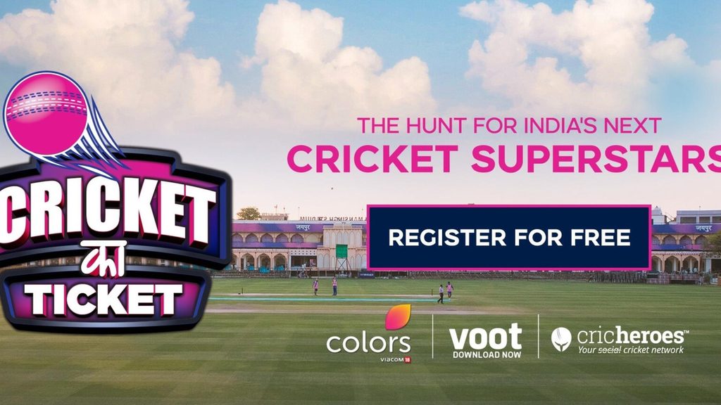 Rajasthan Royals and COLORS team up to launch ‘Cricket Ka Ticket’ - India's biggest cricket ...